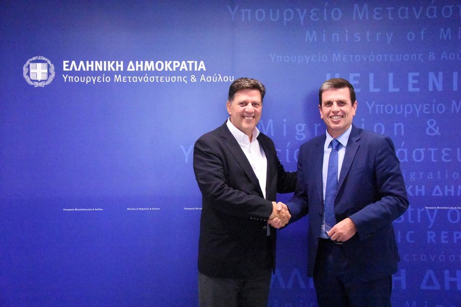 Συνάντηση του Υπουργού Ναυτιλίας και Νησιωτικής Πολιτικής, κ. Μιλτιάδη ...