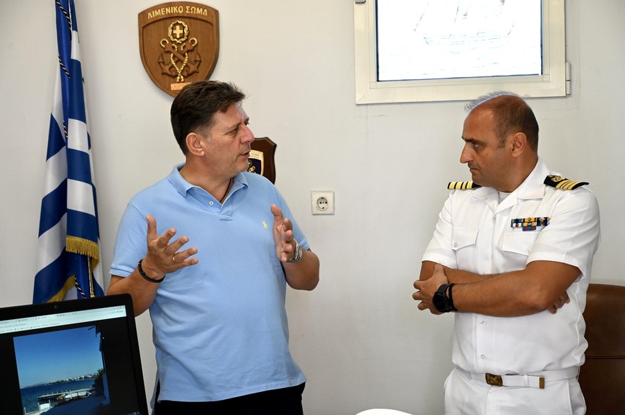 Επίσκεψη του Υπουργού Ναυτιλίας και Νησιωτικής Πολιτικής Μιλτιάδη ...